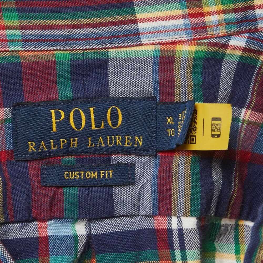 Ralph Lauren | Shirts | Polo Ralph Lauren Blue Plaid Cotton Button Down ...
